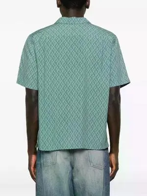 Moose Knuckles The Bay Buttoned Patterned Shirt