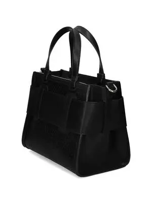 Armani Exchange Perforated Logo Tote Bag