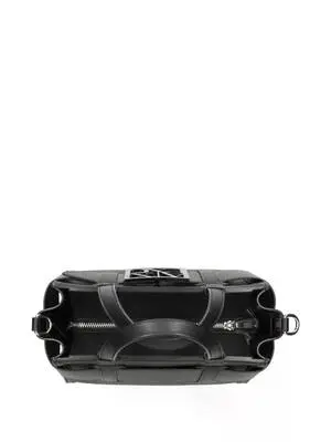 Armani Exchange Perforated Logo Tote Bag