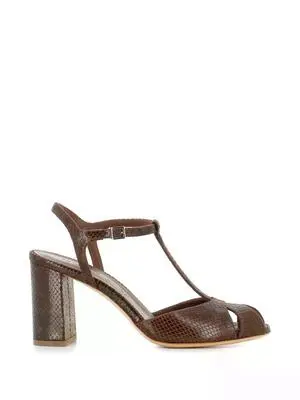 SERGIO LEVANTESI Giselle 6 Reptile-effect Sandals