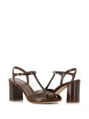 SERGIO LEVANTESI Giselle 6 Reptile-effect Sandals