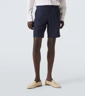 Orlebar Brown Slim-fit Linen Norwich Shorts