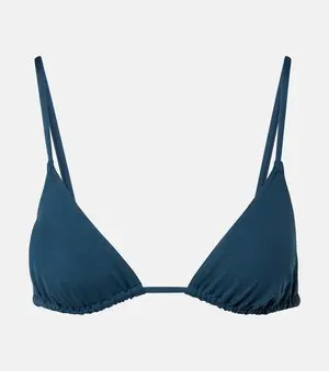 ERES Mouna Triangle Bikini Top - Blue
