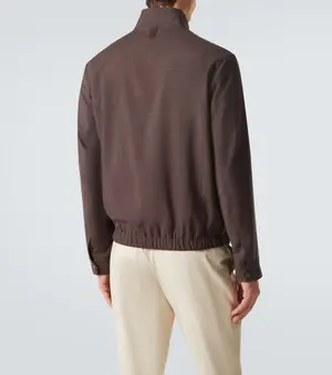 Canali Impeccabile Wool Blouson Jacket