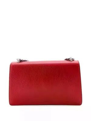 Gucci Dionysus Small Shoulder Bag In Leather - Red