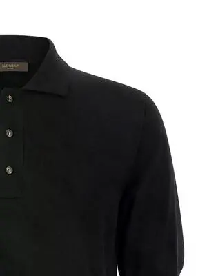 ZANONE Knit Short-sleeve Polo Shirt