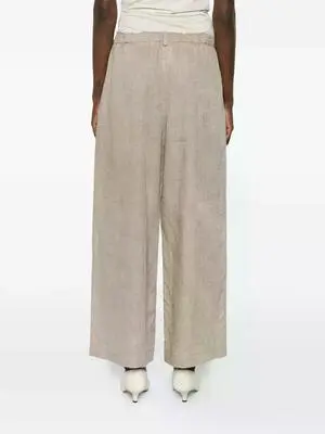 Fabiana Filippi Neutral Elasticated Waistband Trousers
