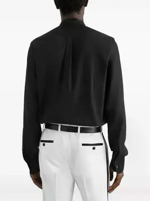 Dolce & Gabbana Pleated Shirt - Black