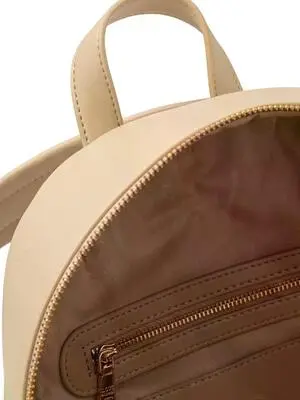 Moschino Quilted Logo Plaque Backpack