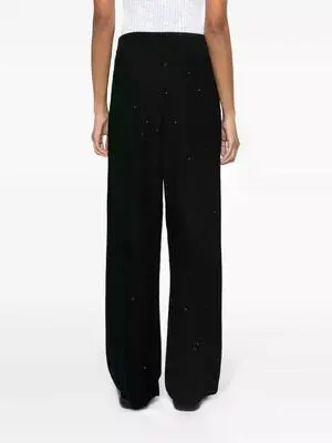 Fabiana Filippi Sequined Wide-leg Trousers