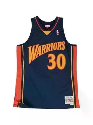 Mitchell & Ness Stephen Curry Golden State Warriors Swingman Road Jersey - Blue