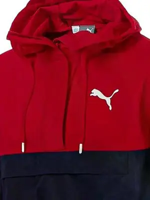 PUMA Half-zip Hoodie - Red