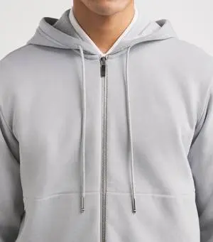 Thom Browne 4-bar Zip-up Hoodie