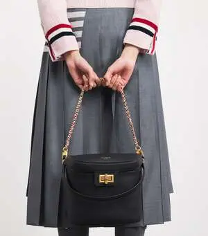 Thom Browne Pebble Leather Box Bag - Black