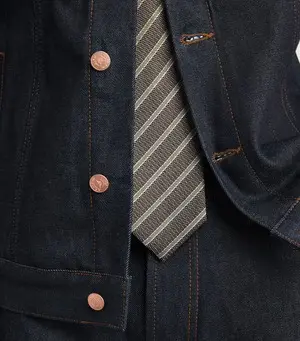 Emporio Armani Silk Stripe Neck Tie