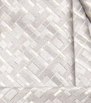 Emporio Armani Silk Jacquard Tie - Grey
