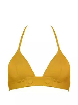 ERES Eres Mustard Yellow Triangle Bikini Top Yellow