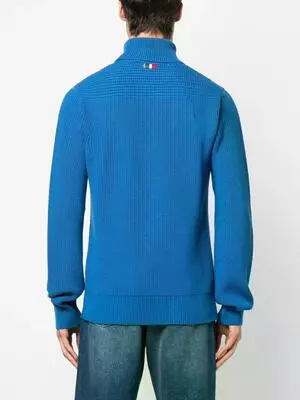Orlebar Brown Chunky Knit Roll Neck Jumper
