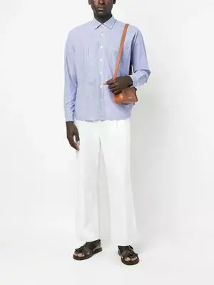 Orlebar Brown Grasmoor Long-sleeve Striped Shirt