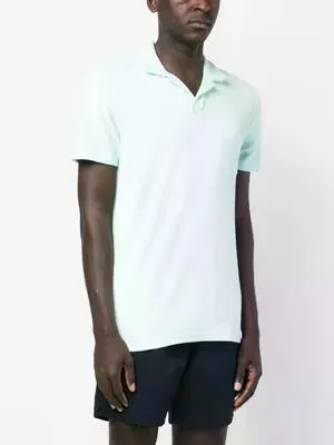 Orlebar Brown Terry Short-sleeve Polo Shirt - Blue