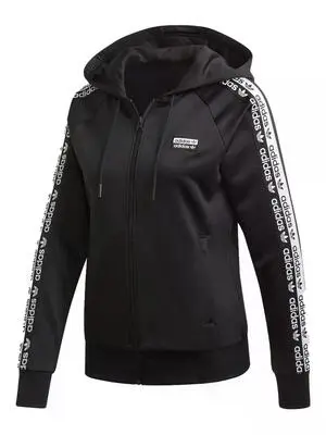 Adidas Zip-up Hoodie With Logo Detailing
