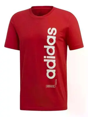 Adidas Logo-print T-shirt - Red