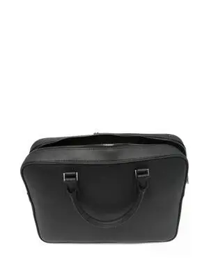 BOSS Woven-handle Briefcase