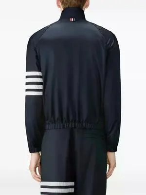 Thom Browne Four-bar Stripe Detail Zip Jacket