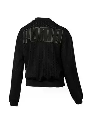 PUMA Perforated Zip-up Sweatshirt