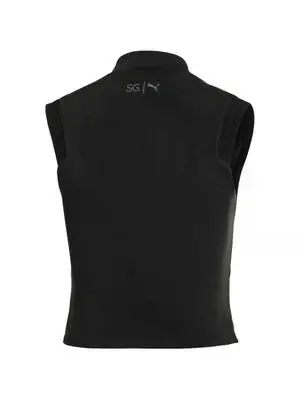 PUMA Selena Gomez X Sleeveless Cropped Zip-up Top