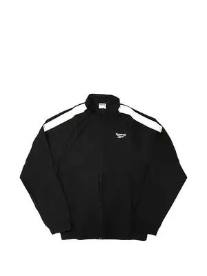 REEBOK Logo-detail Track Jacket - Black