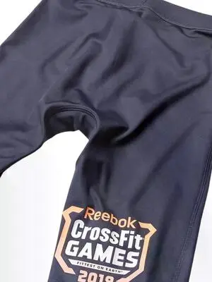 REEBOK Logo-print Swim Shorts