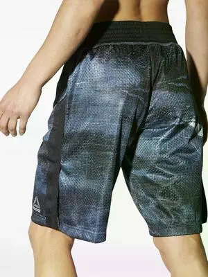 REEBOK Elasticated Waistband Printed Shorts