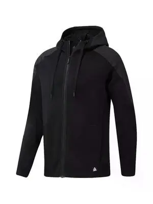REEBOK Hooded Lightweight Jacket - Black