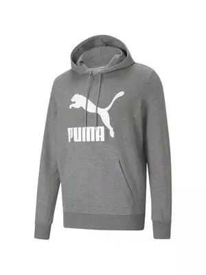 PUMA Classics Logo-print Hoodie - Grey