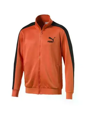 PUMA Classics T7 Zip Sweatshirt - Orange