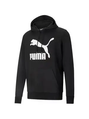 PUMA Logo Hoodie - Black