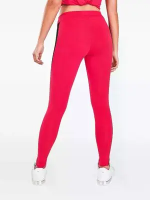 PUMA Berry Glitz T7 Striped Leggings - Pink