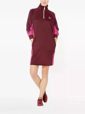 PUMA Quarter-zip Long-sleeve Dress