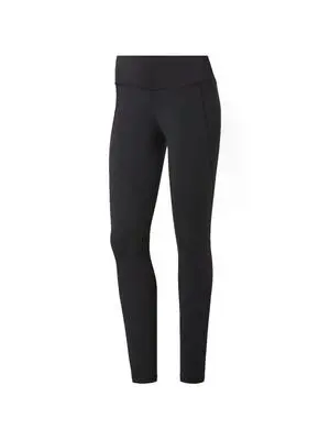 REEBOK Mesh Panel Tight Leggings - Black