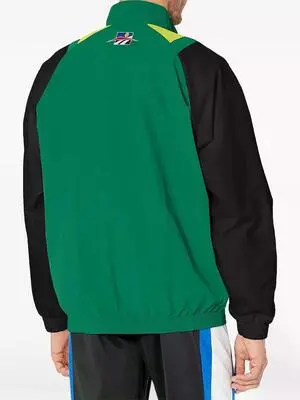 REEBOK Logo Embroidered Bomber Jacket