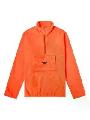 REEBOK Half-zip Fleece Sweatshirt - Orange