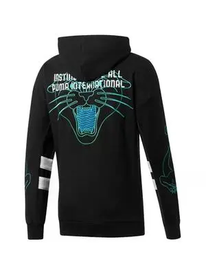 PUMA Logo-embroidered Hoodie