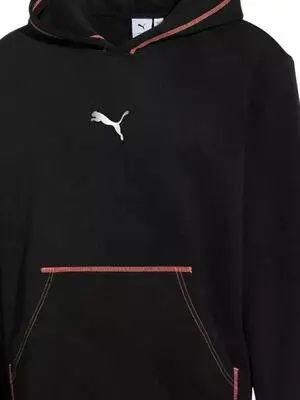 PUMA Logo-print Hoodie - Black