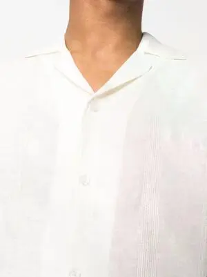 Orlebar Brown Hibbert Short-sleeve Linen Shirt