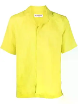 Orlebar Brown Maitan Linen Short-sleeve Shirt