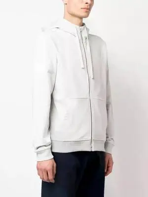 Orlebar Brown Long-sleeved Zipped Cardigan - Grey