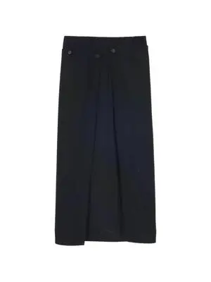 Carven Layered Midi Skirt - Black