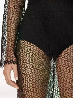 MIA PECULIAR Openwork Midi Skirt