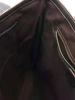 Celine Macadam Leather Shoulder Bag